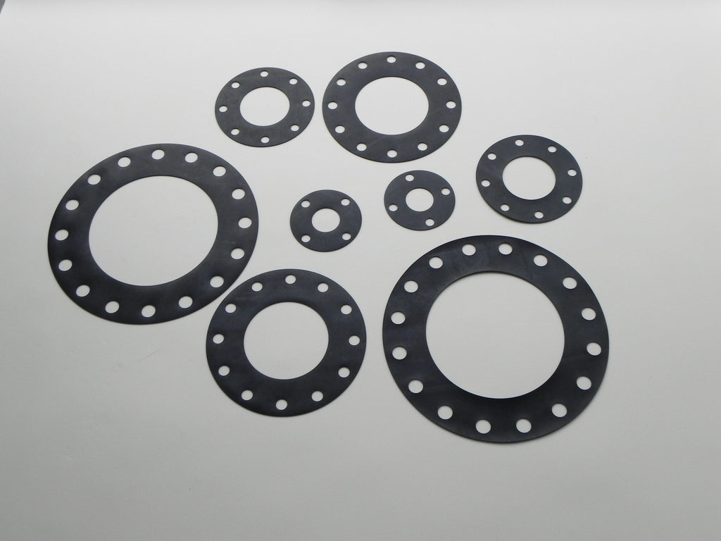 Full Face Gasket; Class 125; 1/8" Thick Viton Material – SAS Gaskets